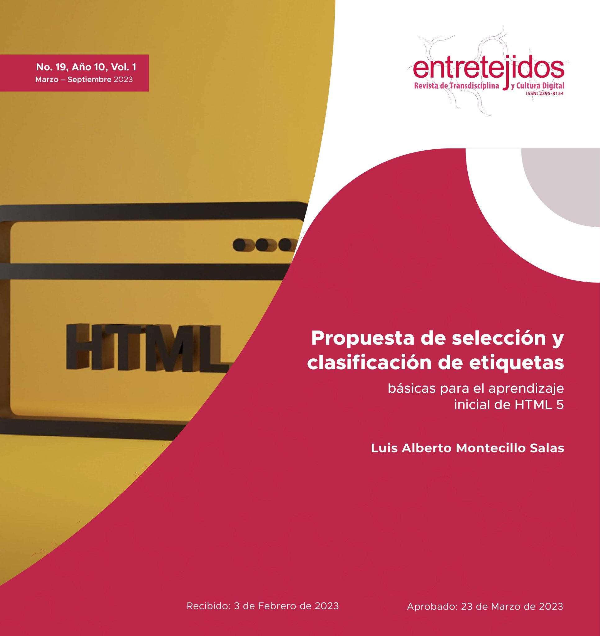 Entretejidos Propuesta de selección y clasificación de etiquetas ...